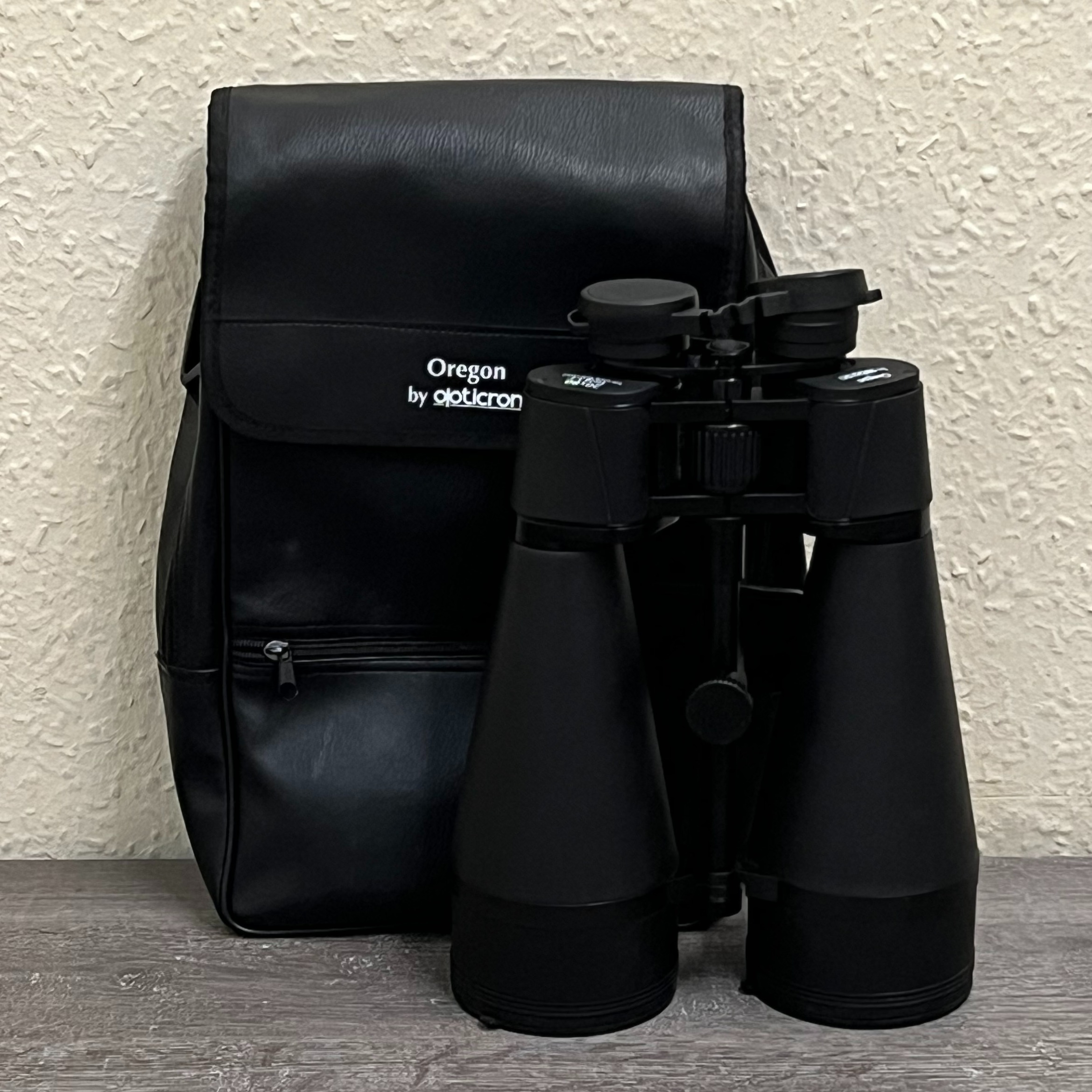Used OPTICRON OREGON OBSERVATION 20 x 80 BINOCULARS -BLACK - Own4Less